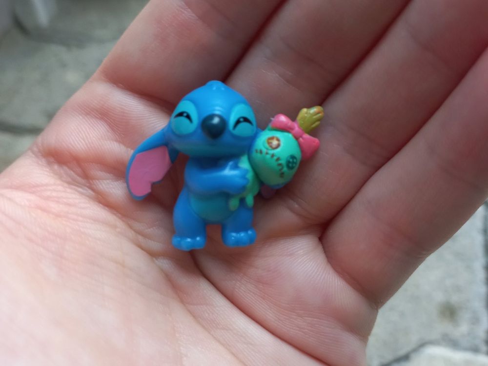 Stitch mit Schrulle ca 2.5cm/ Setzkasten, Cake Topper (Neu (gemäss ...