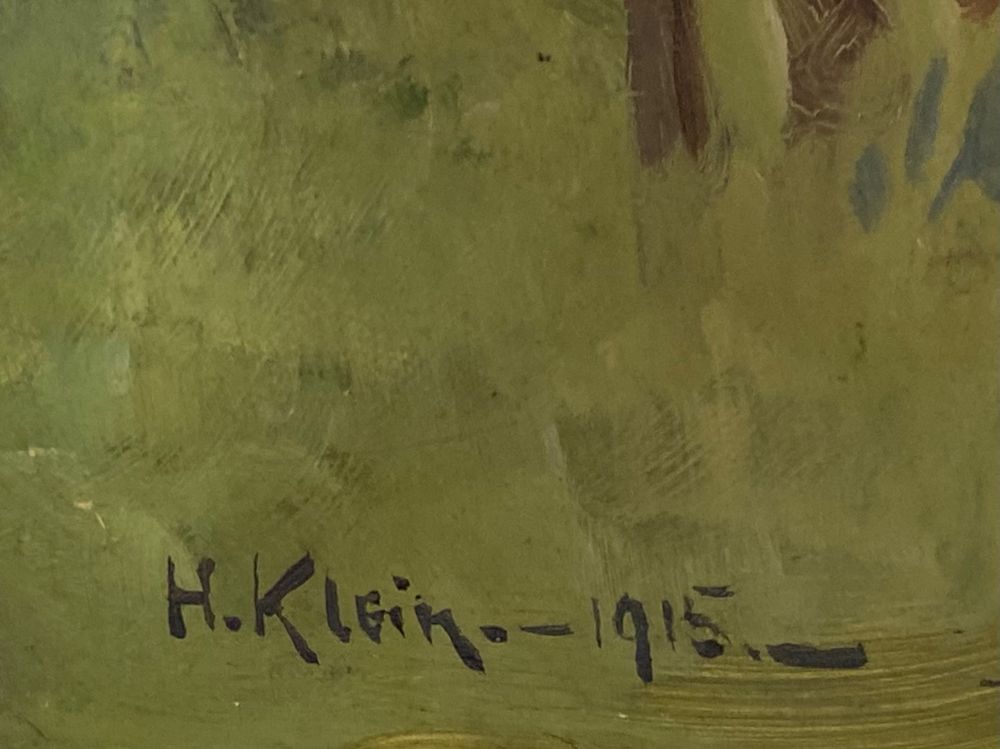 Hugo KLEIN (1866-1932) Gemälde (Gebraucht) in Root für CHF 90 – mit ...