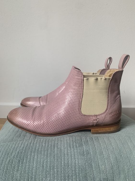 Melvin&Hamilton Chelsea Boots Gr. 37 Susan 10 rosa, Stiefel (Neu ...