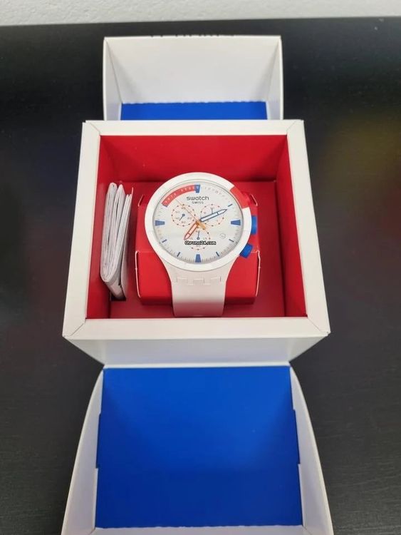 Swatch NASA SPACE COLLECTION EXTRAVEHICULAR (Neu (gemäss Beschreibung ...