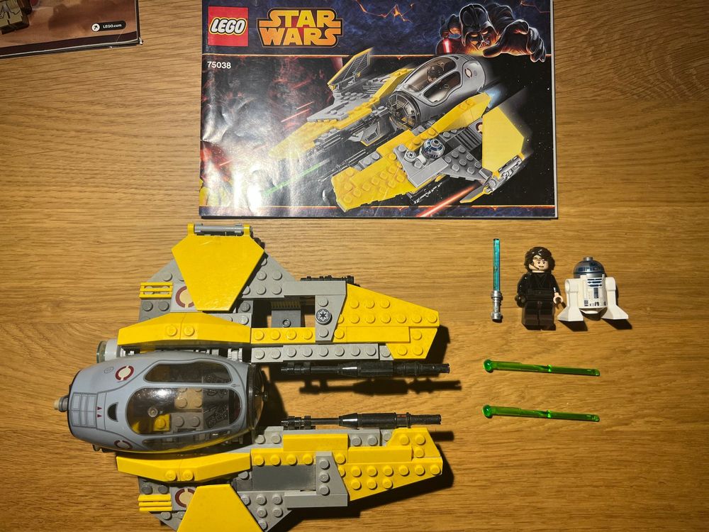 LEGO Star Wars 75038 Anakin Skywalker Jedi Interceptor (D'occasion) à ...