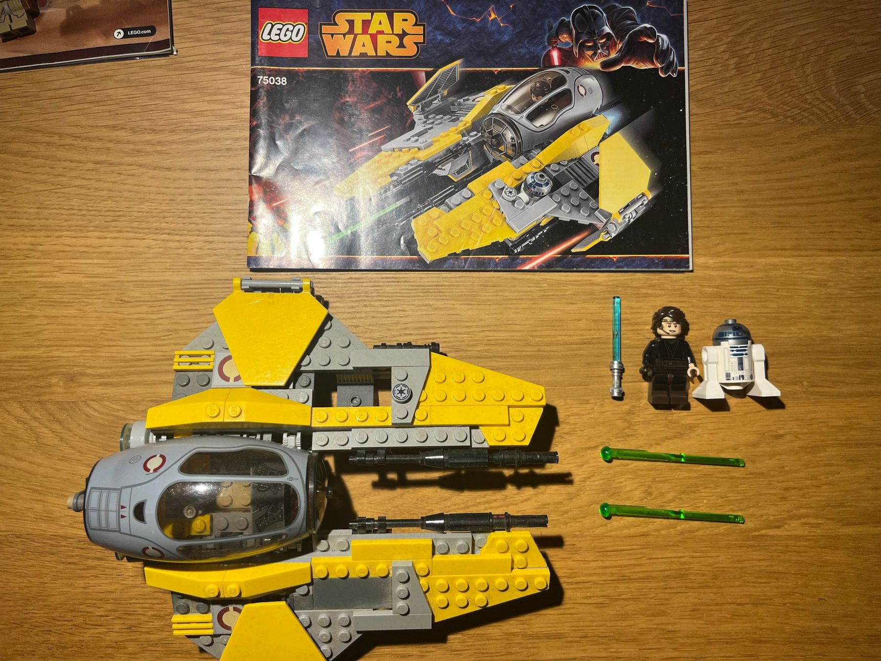 LEGO Star Wars 75038 Anakin Skywalker Jedi Interceptor (Gebraucht) in ...