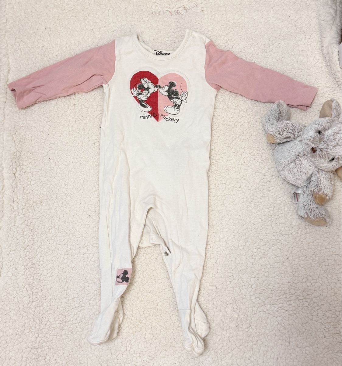 Minnie & Mickey Mouse Pyjama Gr. 80 (Gebraucht) in Horgen für CHF 1.5 ...
