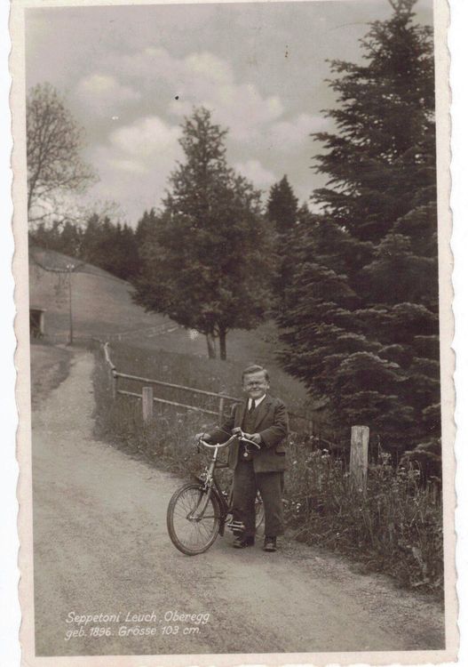 Oberegg Seppetoni Leuch Zwerg Kleinwuchs (Gebraucht) in Widnau für CHF ...