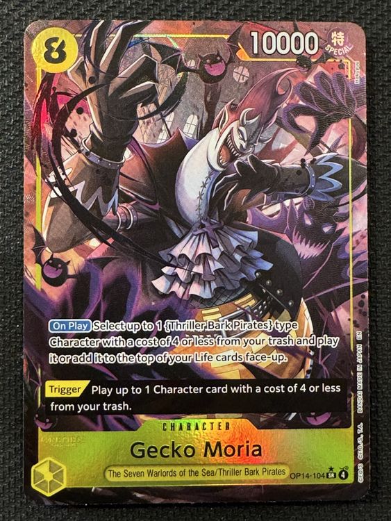 One Piece Card Game OP14-104 Gecko Moria (Gebraucht) in Zürich für CHF ...