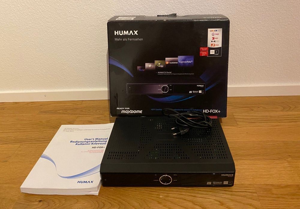 Humax HD-FOX+ SAT-Receiver (HD+) | Kaufen auf Ricardo