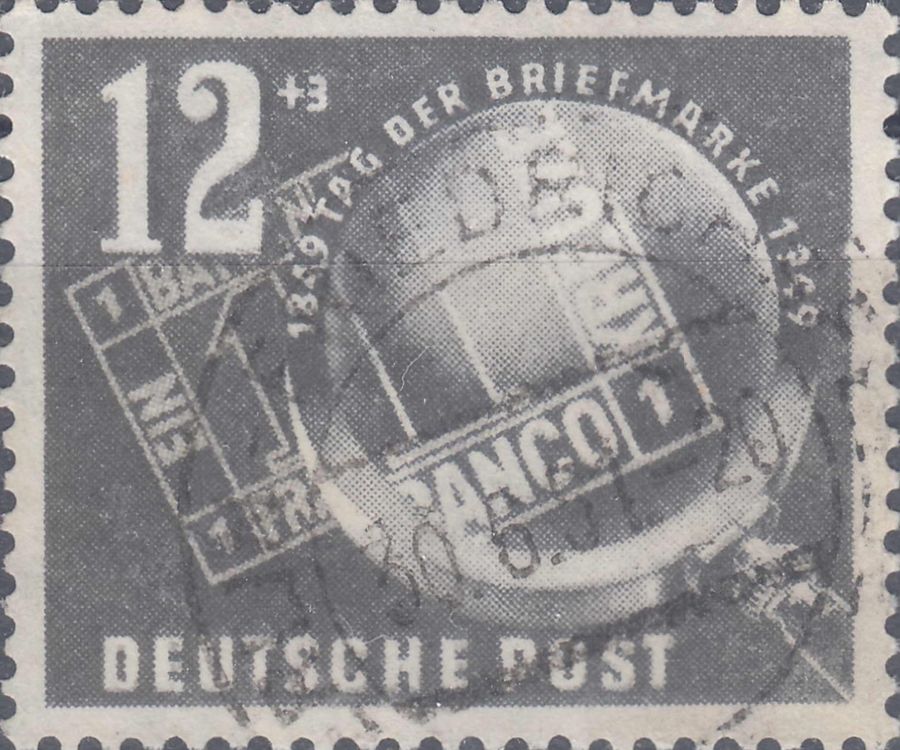 DDR 245 Tag der Briefmarke von 1949 gestempelt (Gebraucht) in Berlin ...