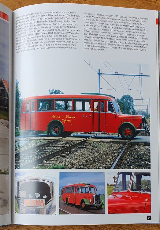 Buch - Historische Autobusse - Berna, FBW, Saurer, Setra... (Gebraucht ...