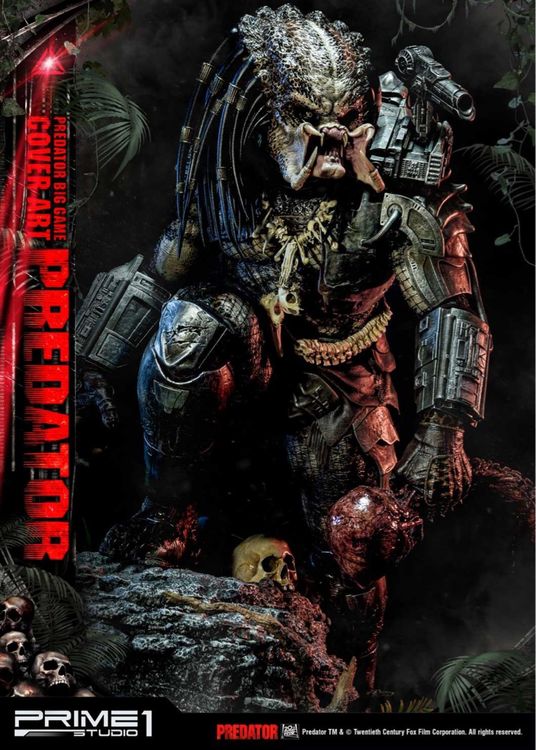 Prime 1 Studio - Predator Big Game Deluxe Bonus Version 1/4 (Neu ...