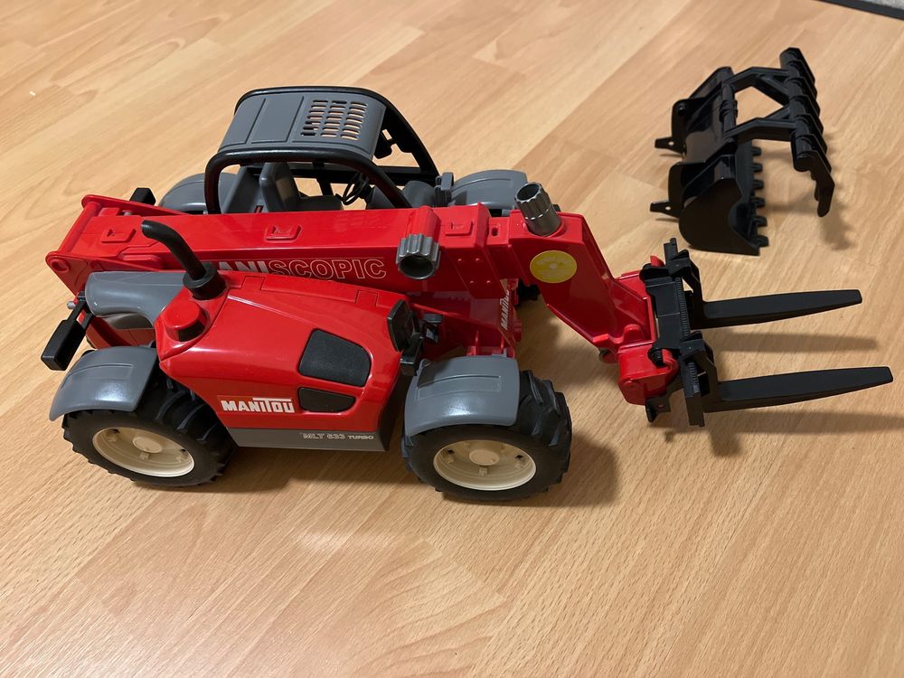 Manitou Hubstapler mit zusätzlicher Schaufel (Gebraucht) in Cham für ...
