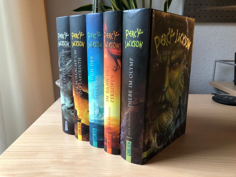 Percy Jackson von Rick Riordan - Ganze Reihe | Kaufen auf Ricardo
