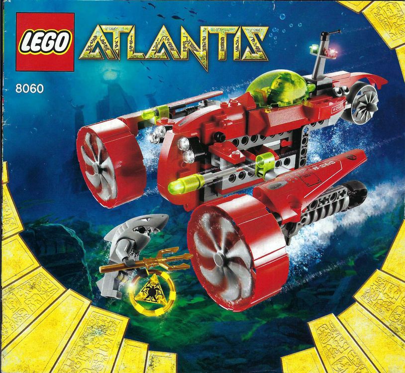 LEGO® 8060 Atlantis - Typhoon Turbo Sub (Neu (gemäss Beschreibung)) in ...