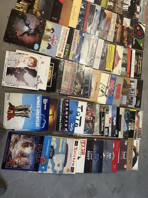 Vinyles 33t ; lot 100 disques (D'occasion) à Cugy FR pour CHF 160 ...