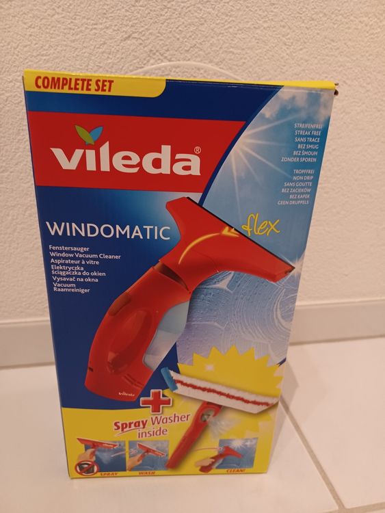 Fensterreinigung: Vileda Windomatic Komplett Set (Neu und ...