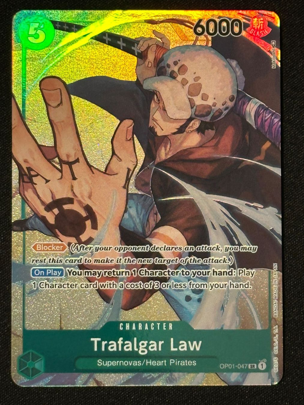 Trafalgar Law OP01-047 V.2 Pre-Errata – One Piece TCG – NM (Gebraucht ...