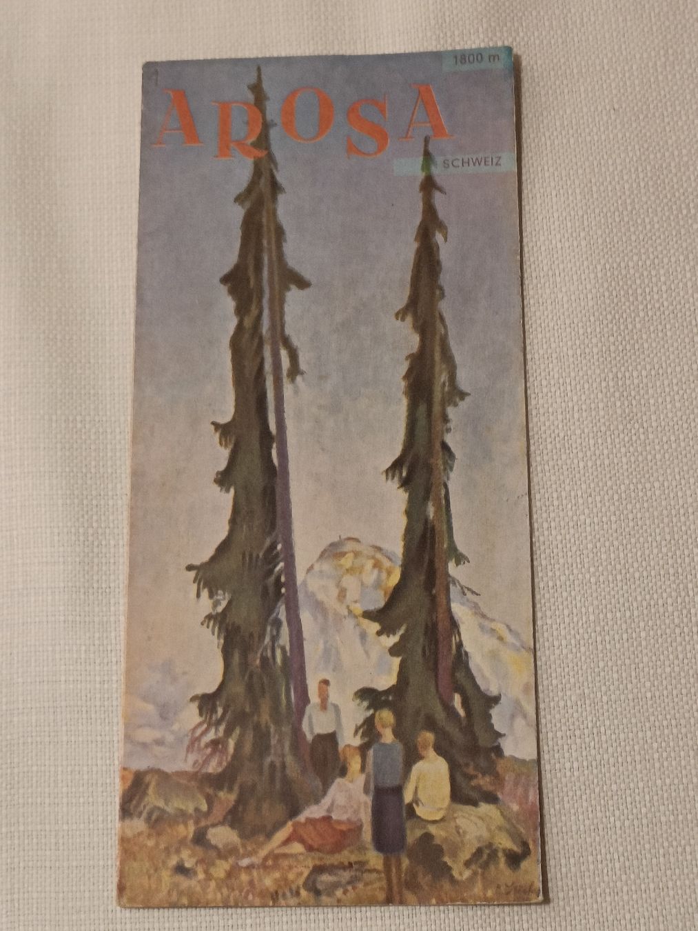 Litho Prospekt / Arosa - Ausgabe 1939 (Gebraucht) in Brugg AG für CHF ...