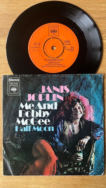 Janis Joplin - Me And Bobby McGee / 1. NL-Press. 1971 (Gebraucht) in ...