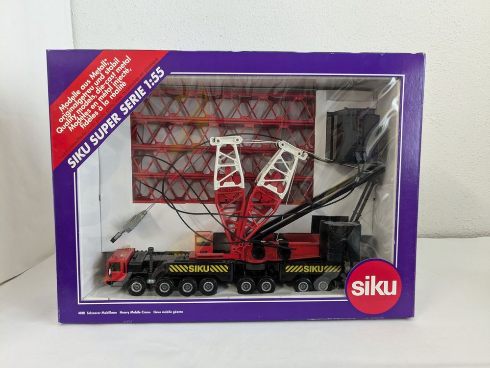 Siku Super Serie 1:55 4810 Schwerlastkran Modell aus Metall (Neu ...