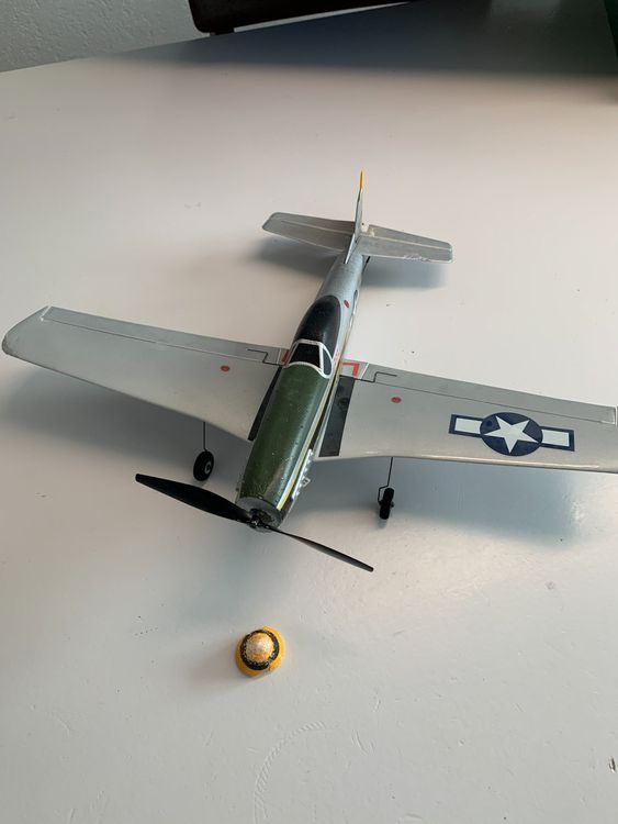 BNF Parkzone P-51D Mustang RC Fleugzeug defekt ab 1 CHF! (Defekt) in ...