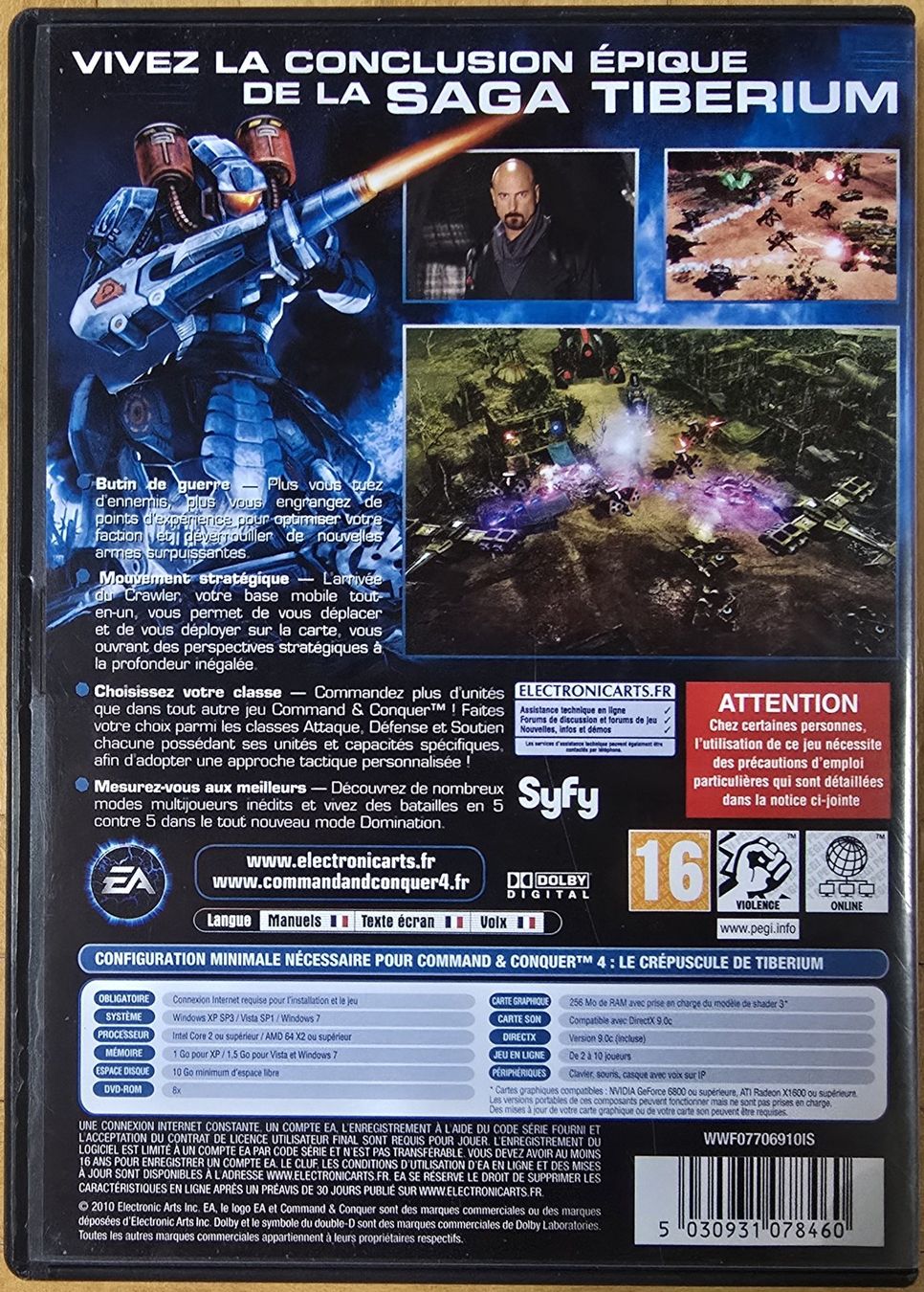 PC : Command & Conquer 4 - Le Crépuscule du Tibérium (Gebraucht) in ...