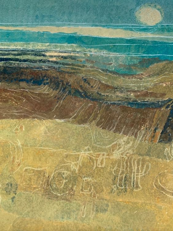 Urban CUENI (1939) Großes Gemälde (Gebraucht) in Root für CHF 40 – mit ...