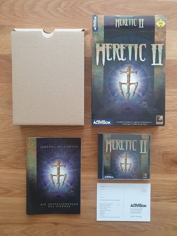 PC Game Heretic II (HeXen Series) (1998) Big Box (Gebraucht) in ...