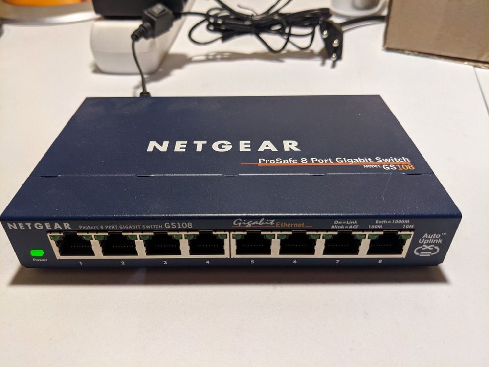 Switch Netgear gs108 (Gebraucht) in Sion für CHF 10 – mit Lieferung auf ...
