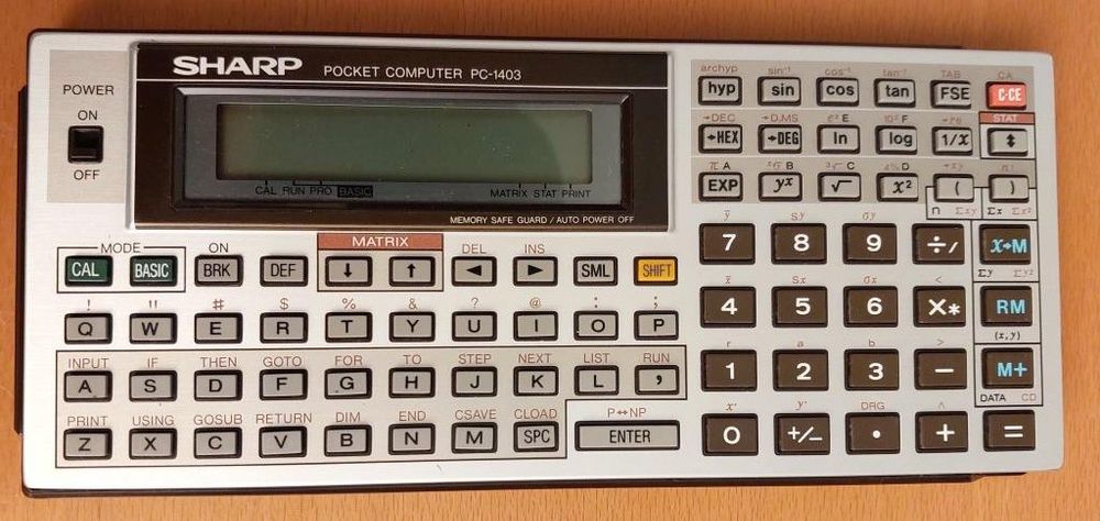Top Vintage Sharp Pocket Computer PC-1403 (Gebraucht) in Sorengo für ...