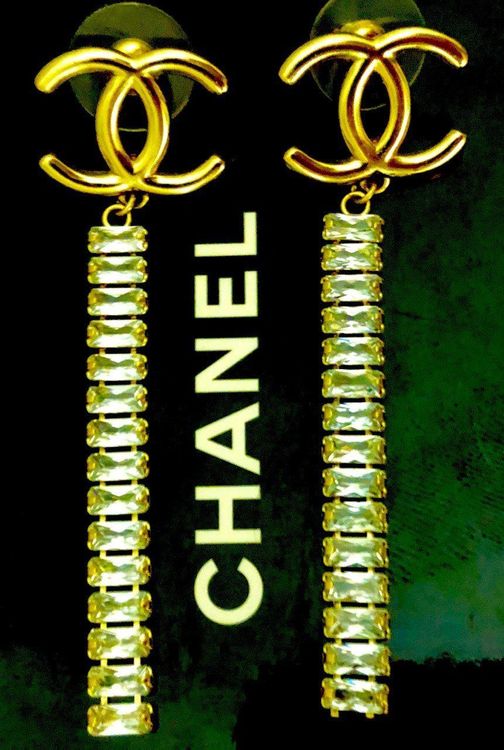 Chanel Ohrstecker CC Logo Original Mega (Neu (gemäss Beschreibung)) in ...
