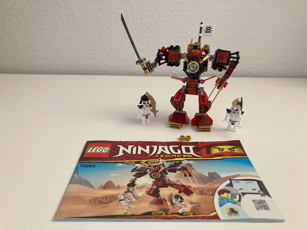 70665 LEGO Ninjago Samurai-Roboter (Gebraucht) in für CHF 10 – mit ...