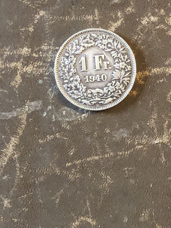 Silbermünze 1 Franken 1940, Helvetia | Kaufen auf Ricardo