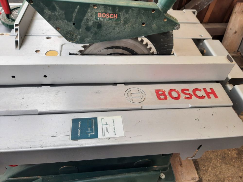 Bosch PTS 10 Tischsäge (Gebraucht) in Unterseen für CHF 276 – nur ...