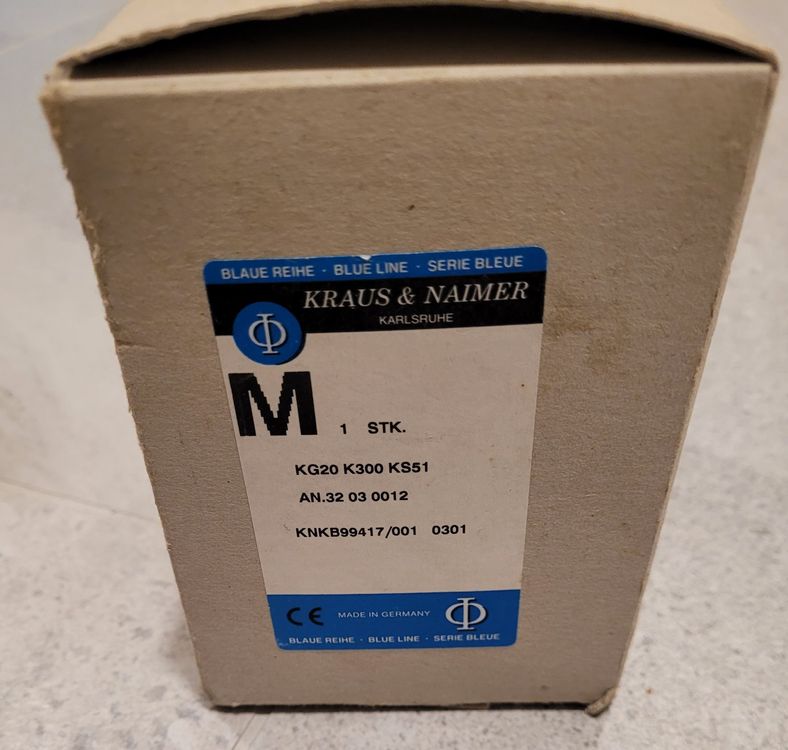 Hauptschalter Kraus & Naimer KG20 K300 KS51 (Neu und originalverpackt ...