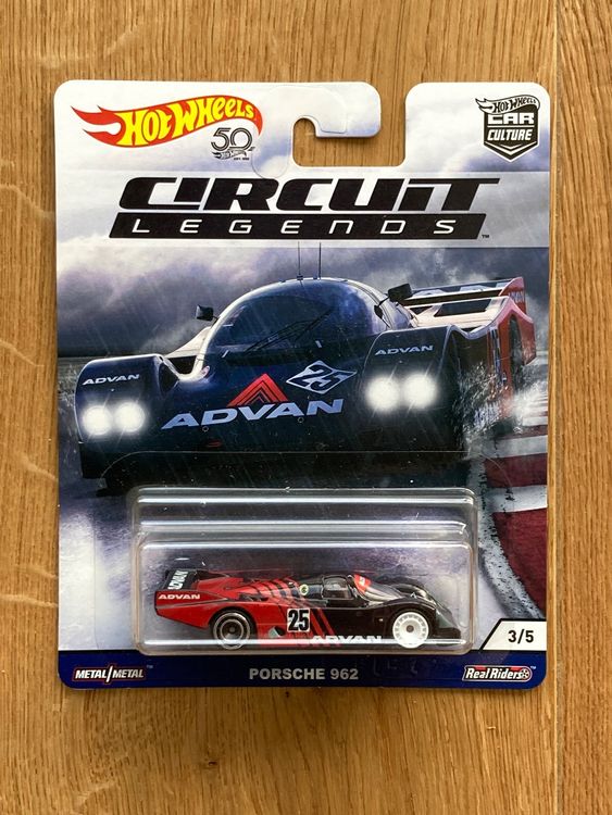 Hot Wheels Circuit Legends Advan Porsche 962 (Neu und originalverpackt ...