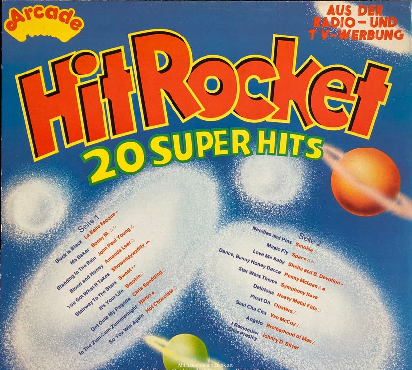LP Hit Rocket 20 Super Hits 70er Jahre | Kaufen auf Ricardo