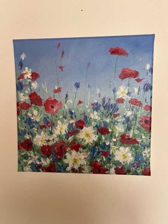 Bild Kirstin McCoy Wild Flowers Mohnblumen (Neu (gemäss Beschreibung)) in Gockhausen für CHF 88 ...