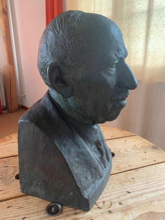 Bronze-Büste von Arnold Huggler (Gebraucht) in für CHF 200 – nur ...