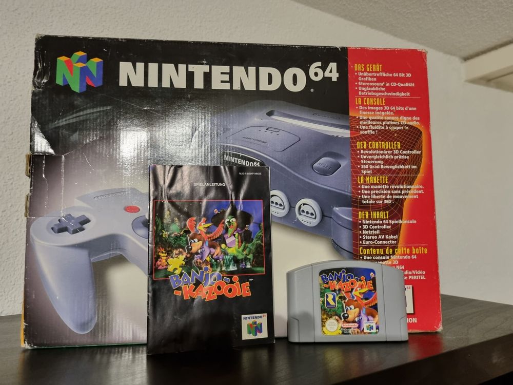 N 64 mit Game (Gebraucht) in Safenwil für CHF 151 – mit Lieferung auf Ricardo kaufen