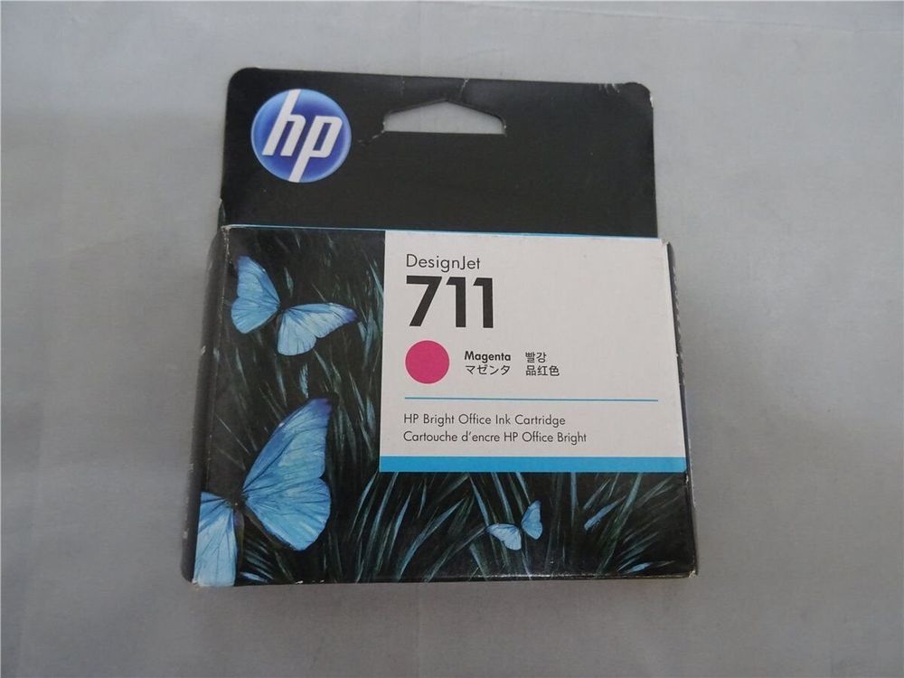 HP DesignJet T100/T120/T125/T130/T520/T530 Ink, 711 / CZ131A (Neu und ...