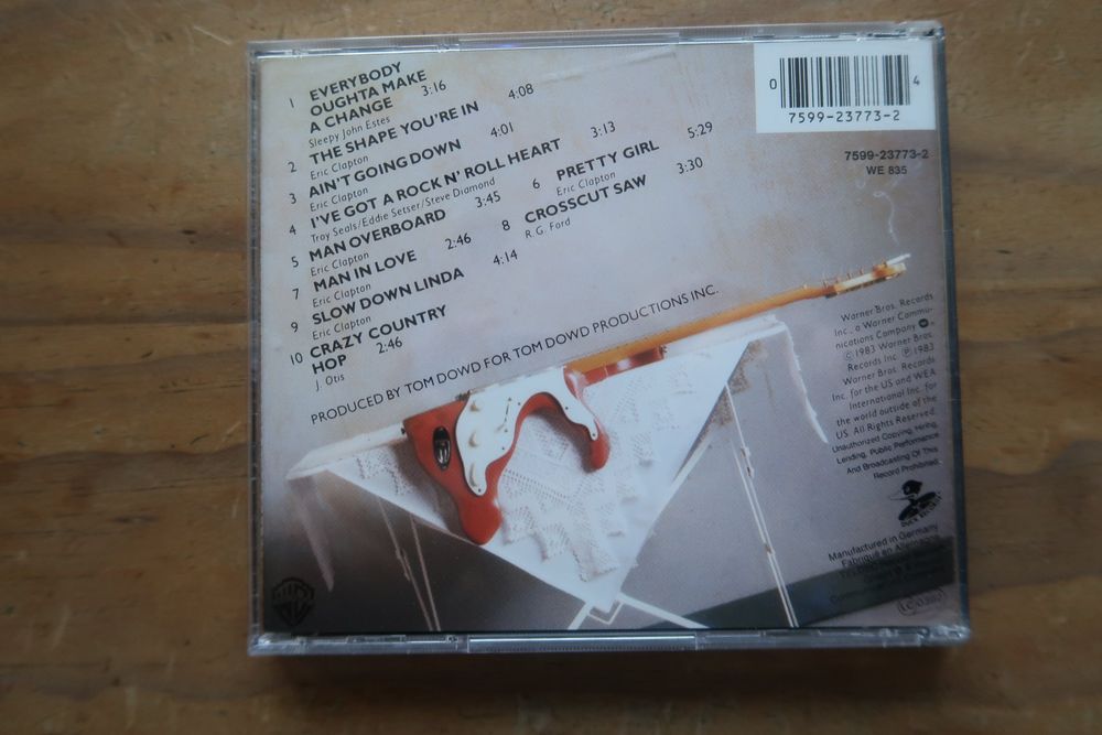 ERIC CLAPTON - MONEY AND CIGARETTES - CD (Gebraucht) in Basel für CHF 4 ...