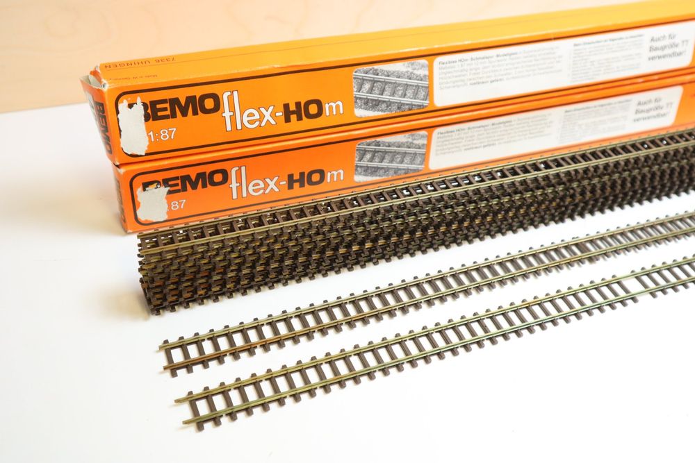BEMO 12 x Flexgleis Schienen 4202 - H0m | Kaufen auf Ricardo
