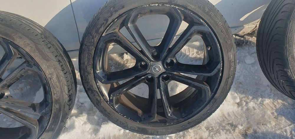 19 Zoll Opel Alufelgen Schwarz matt | Kaufen auf Ricardo