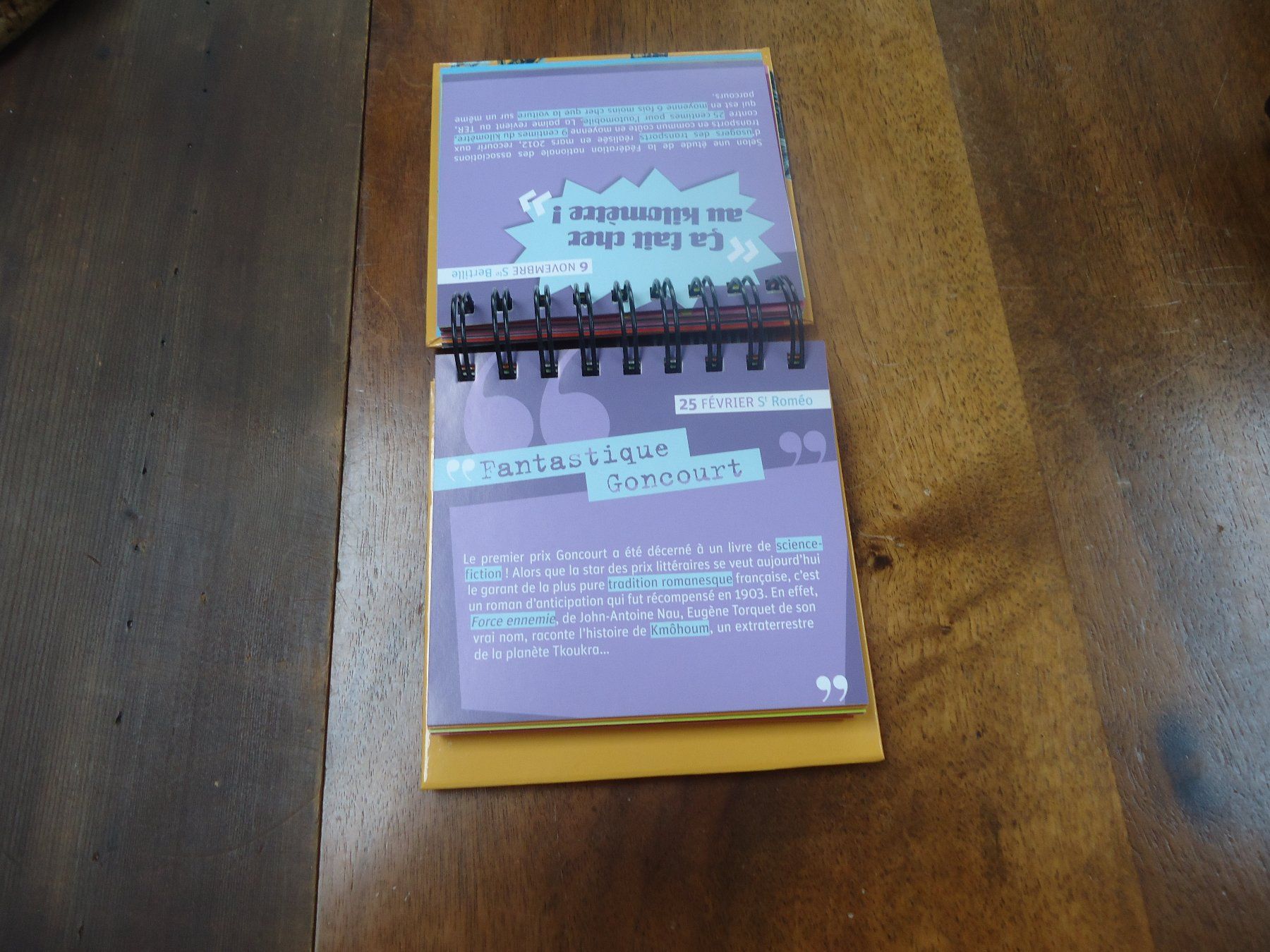 Calendrier perpétuel - 365 infos insolites (D'occasion) à Vessy pour ...