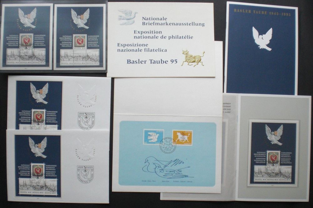 1995, Die Basler Taube, schöne Blocks | Kaufen auf Ricardo