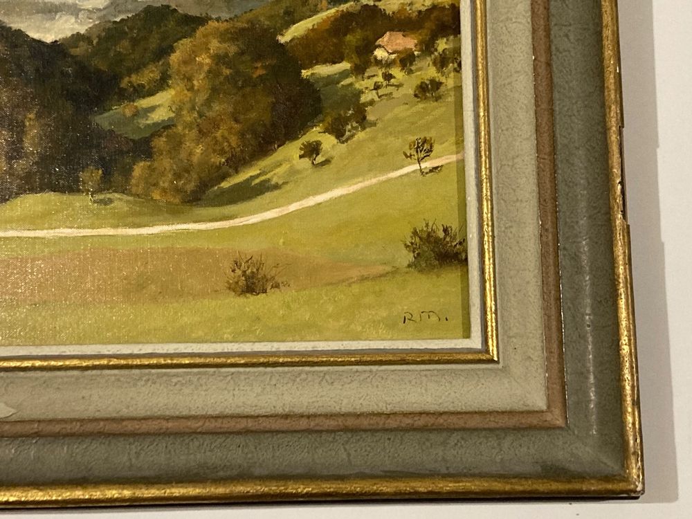 Rudolf Müller 1967 (1892-1972) Landschaftsgemälde signiert | Kaufen auf Ricardo