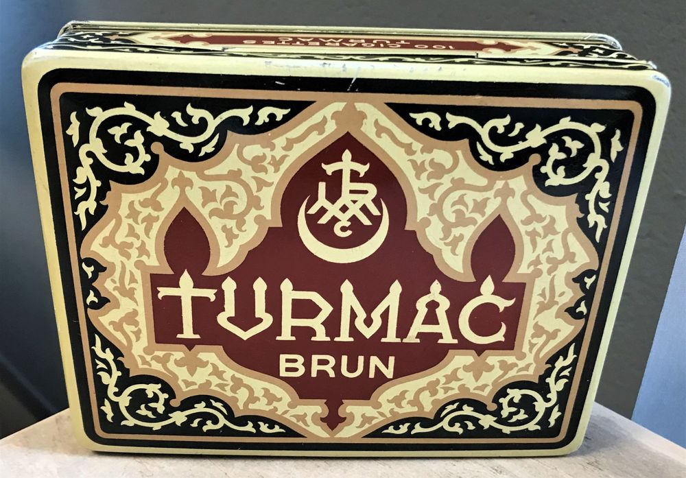 Alte TURMAC Blechdose vintage - TURMAC BRUN (Gebraucht) in Rothrist für ...