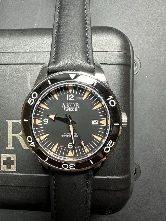 AKOR Ws Explorer Black Montre Swiss Made Automatique Neuf | Kaufen auf ...