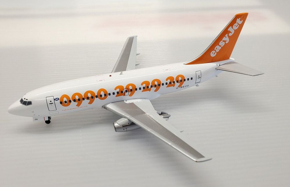 Boeing 737-200 Easyjet "Nessie" G-BECG / NEU (Neu und originalverpackt ...