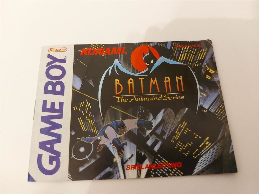 Batman Game Boy Anleitung Nintendo GB (Gebraucht) in Aarau für CHF 29 ...