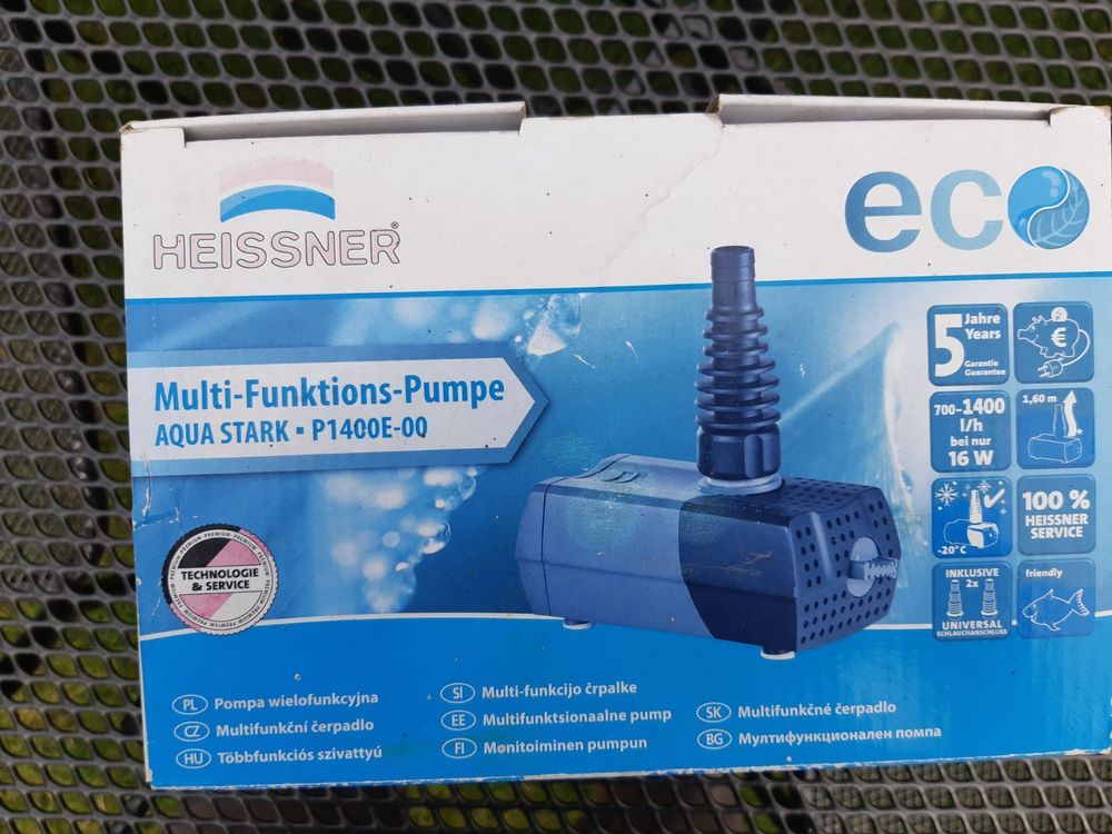 Teichpumpe Heissner (Gebraucht) in Fehraltorf für CHF 10 – nur Abholung ...